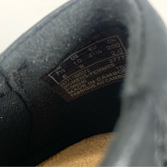 Clarks | Shoes | Clarks Womens Elaina Jade Black Leather Flower Comfort ...